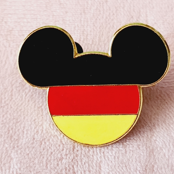 Disney | Jewelry | German Flag Mickey Mouse Disney Pin | Poshmark